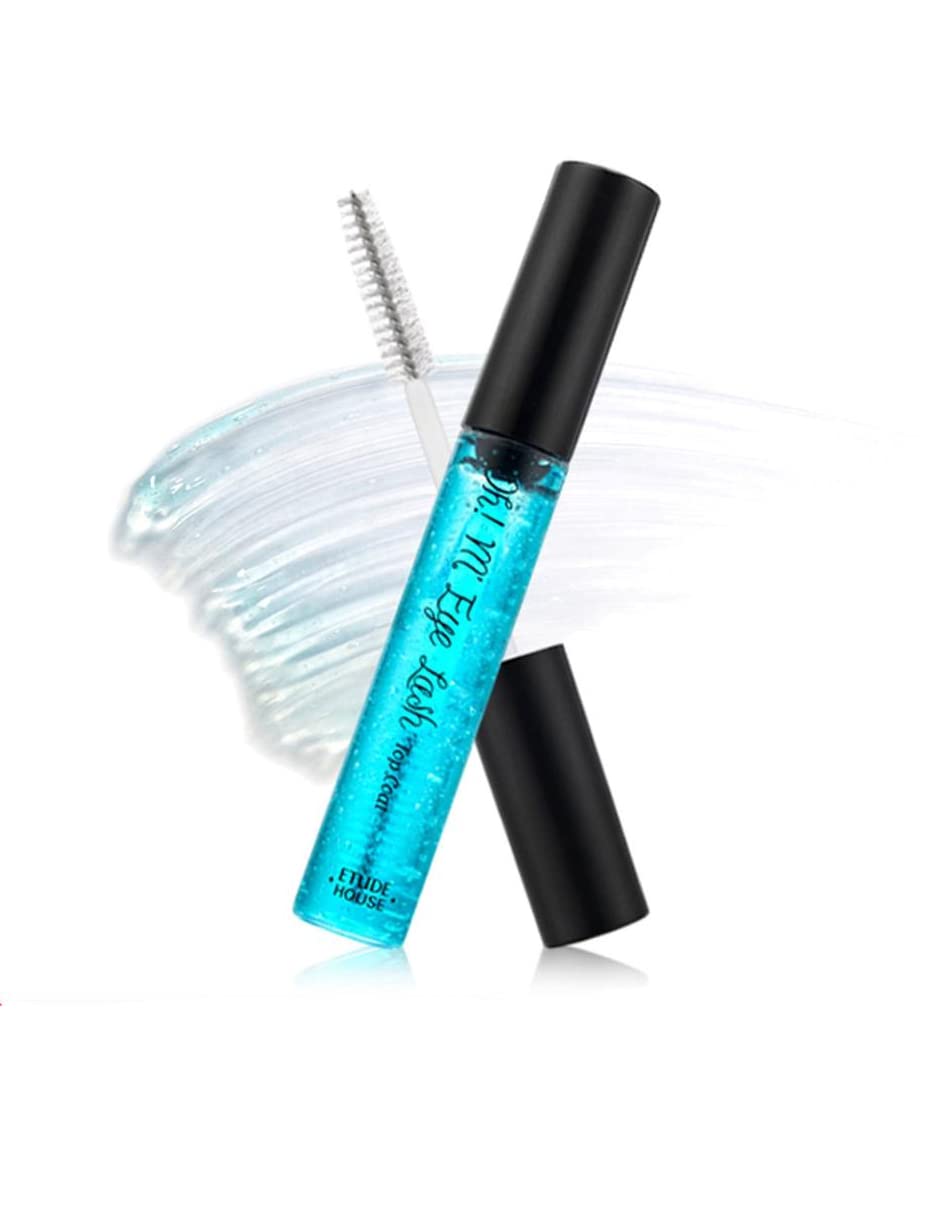 ETUDE Oh My Lash #1 Top Coat - Transparent Layered Coat that Protects your Mascara for Perfect Eyelashes