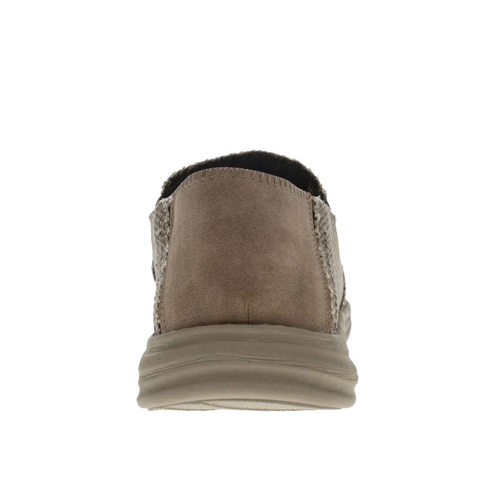 Dockers Mens Ferris 2 Loafer Shoe with 4-Way Stretch, Taupe, 11 M