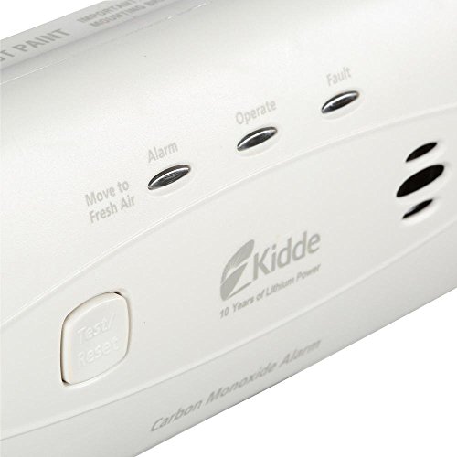 Kidde Worry-Free Carbon Monoxide Detector Alarm with 10 Year Sealed Battery | Model C3010