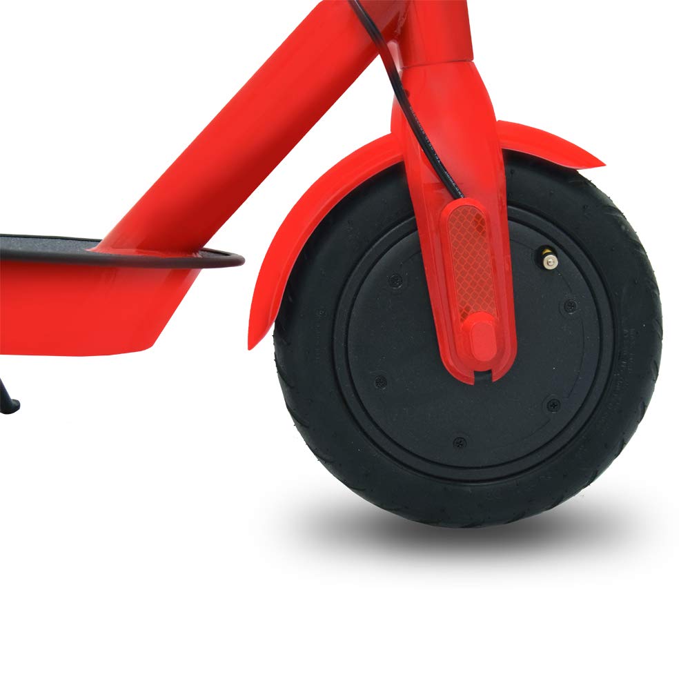 Fiat F500-F85 Electric Scooter 8.5” RED, 36V 350W Powerful Motor, Easy fold, Long Range Battery, Double Safety Breaking System