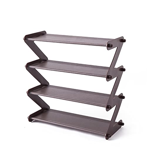 LDCHNH Shoe Rack Assembly Z-Type Non-Woven Home Dormitory Bedroom Put Shoe Rack Assembly Shoe Rack (Color : E, Size
