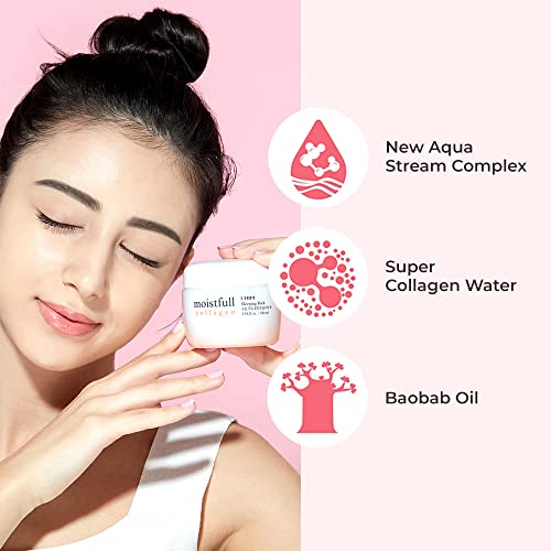Etude House Moistfull Collagen Sleeping Pack, 3.38 Ounce