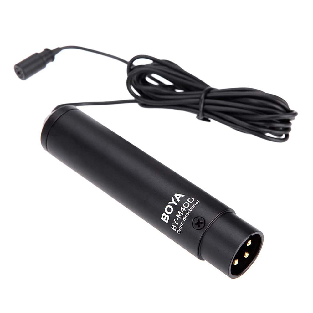 Zoom H4n PRO 4-Channel Handy Recorder Interview Microphone Kit with Omnidirectional and Cardioid XLR Lavalier Microphones