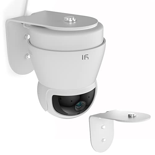 Teccle Angled Window Mount for Wyze Cam V3, 20 Degrees Tilt (Up/Down/Left/Right), Through Window Use Cam v3 ,Helps You Watch Front Yard and Driveway (20° tilt window Mount, white/Pack of 4)