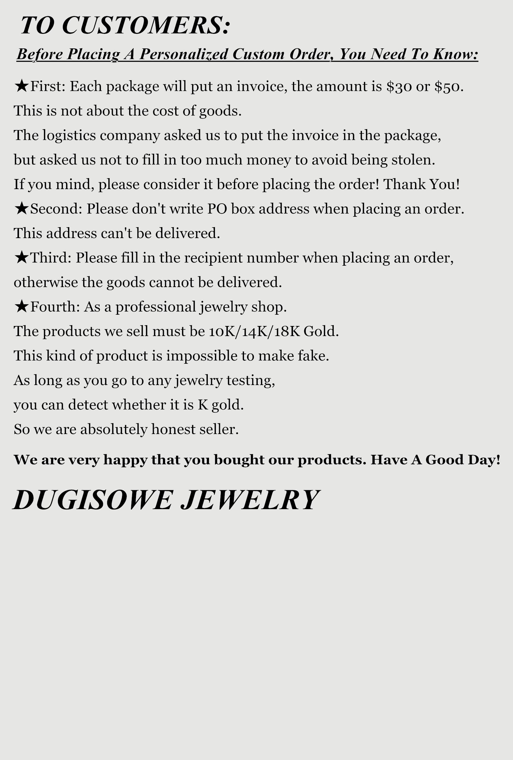 DUGISOWE 10K 14K 18K White Gold Engagement Wedding Ring for Women 1-1/6 ct. tw. Round-Cut Moissanite, Personalized Custom Name Ring, Ring Size 4-12 (Rose)