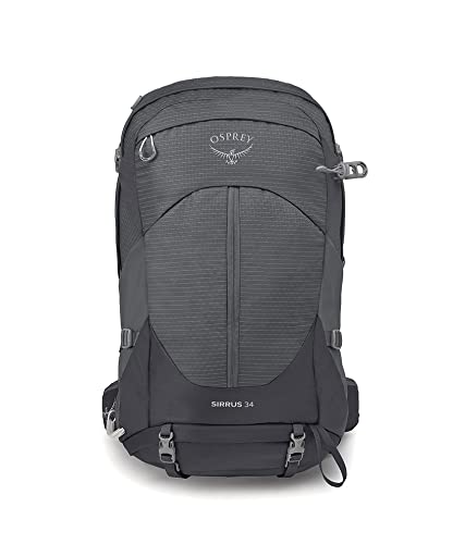Osprey Sirrus 34L Women's Hiking Backpack, Tunnel Vision Grey, One Size