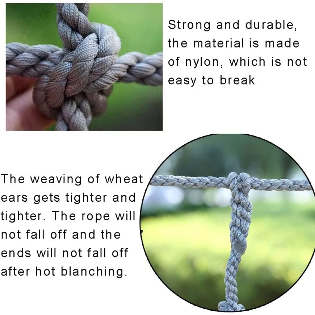 Kids Climbing Net, Hemp Rope Net Rock Wall Climb Net, Kids Training Net Large Mesh , Climbing Rope Net Children's Stairs Balcony Safety Net Indoor and Outdoor Railing Safety (Size: