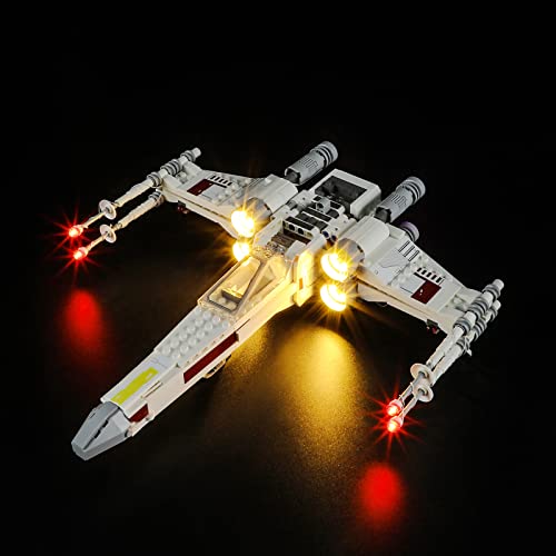 Lightailing Light for Lego- 75301 Luke-Skywalker’s X-Wing Fighter - Led Lighting Kit Compatible with Lego Building Blocks Model - NOT Included The Model Set