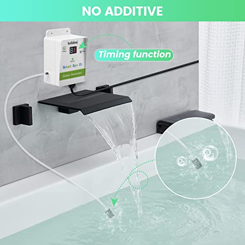 Spa Ozone Generator, Briidea Hi-Output Hot Tub Ozonator with Countdown Timer for Any Tubs or Spas, Chemical Free, Enjoy Your Comfortable Bath