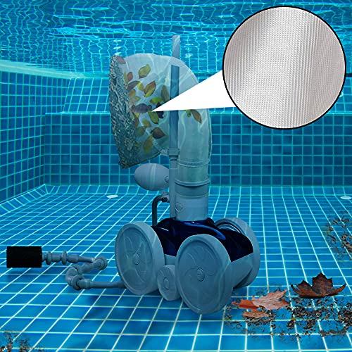 gulrear Replacement for Polaris Pool Cleaner Parts, Come with 2 pcs Compatible Polaris 280 Bag and 6 pcs Sweep Hose Scrubber Fit Polaris 280 480 Pool Cleaner All Purpose Filter Bag for Most Debris