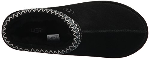 UGG Australia Men's Tasman Black Suede Slippers - 10 D(M) US