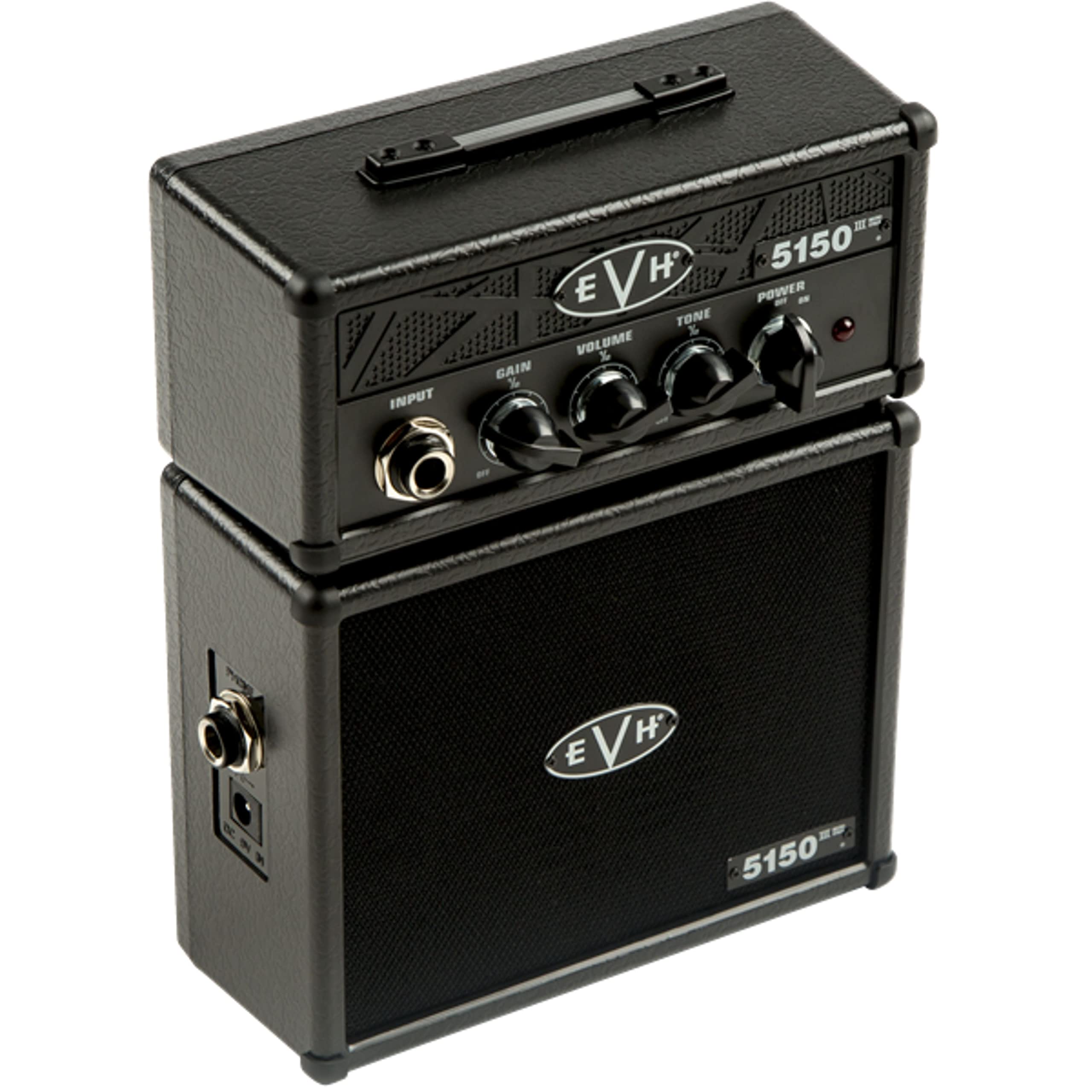 EVH 5150III Micro Stack - Stealth Black 1W 1x3 Mini Guitar Combo Amp
