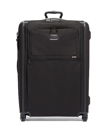 TUMI Alpha 3 Extended Trip Expandable 4-Wheeled Packing Case Suitcase - Great for Extended Travel of Shared Packing - Rolling Luggage for Men and Women - Black