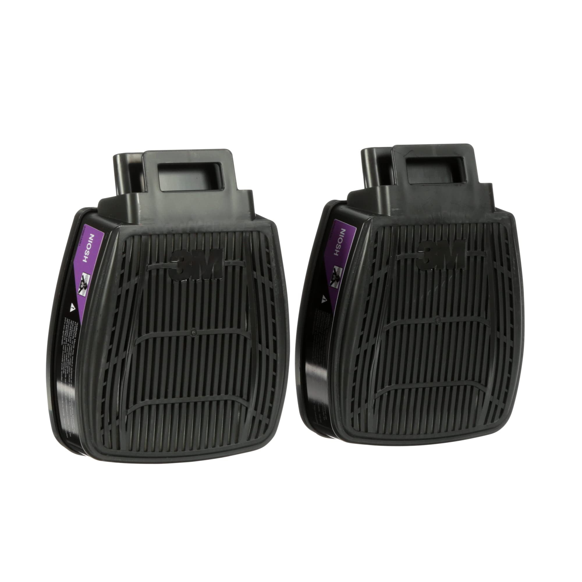 Secure Click 3M P100 Respirator Cartridge/Filter, D80921 Organic Vapors Combination Cartridge, NIOSH Approved, Dual-Flow for Greater Breathability and Comfort, 1 Pair