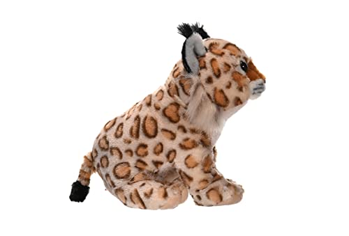 Wild Republic Bobcat Plush, Stuffed Animal, Plush Toy, Gifts for Kids, Cuddlekins 12 Inches