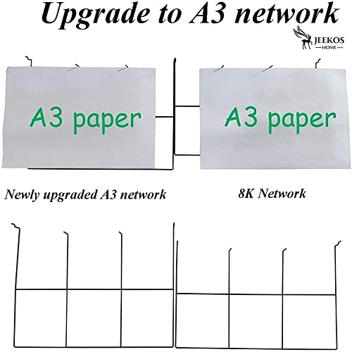 NEOCHY Drying Racks,Floor-Standing Art Studio School Studio Easel Oiling Board, A3, 8K Paper Work Drying and Display Office Storage Racks/10 Floors