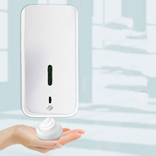 FEEGAR Set Useful Wall Mounted Smart Induction Foam Dispenser Contactless Automatic Soap Dispenser Refillable Hand Soap Dispenser