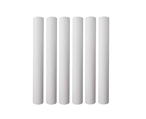 IPW Industries Inc. Compatible for P5-20 5 Micron 20 x 2.5 Inch Whole House Sediment Water Filter 6 Pack