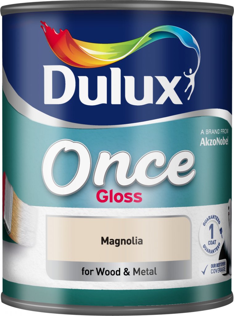 Dulux Paints 750 Ml Once Gloss Magnolia
