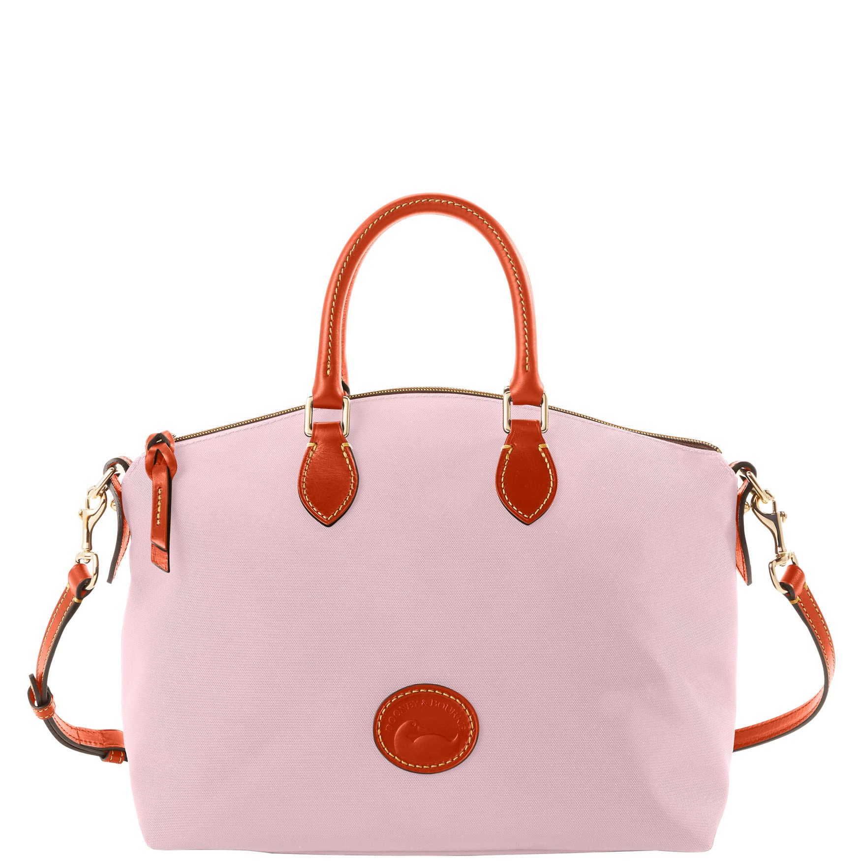 Dooney & Bourke Handbag, Nylon Satchel - Light Pink