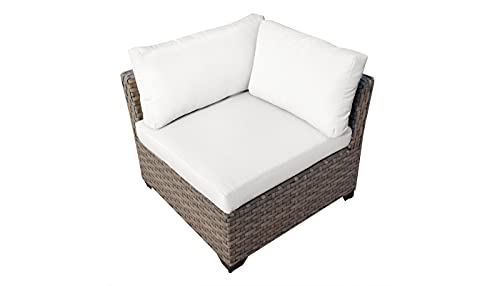 TK Classics MONTEREY-08a-WHITE Monterey Seating Outdoor Furniture, Sail White