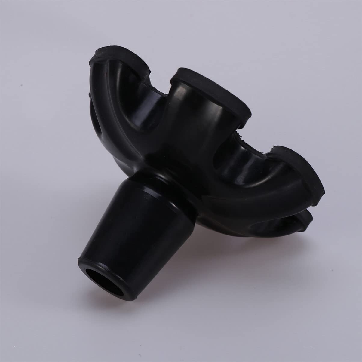 EXCEART 19mm Trekking Pole Replacement Tips Self Standing Walking Cane Tip 6 Point Walking Stick Rubber Base Pad for Women Men