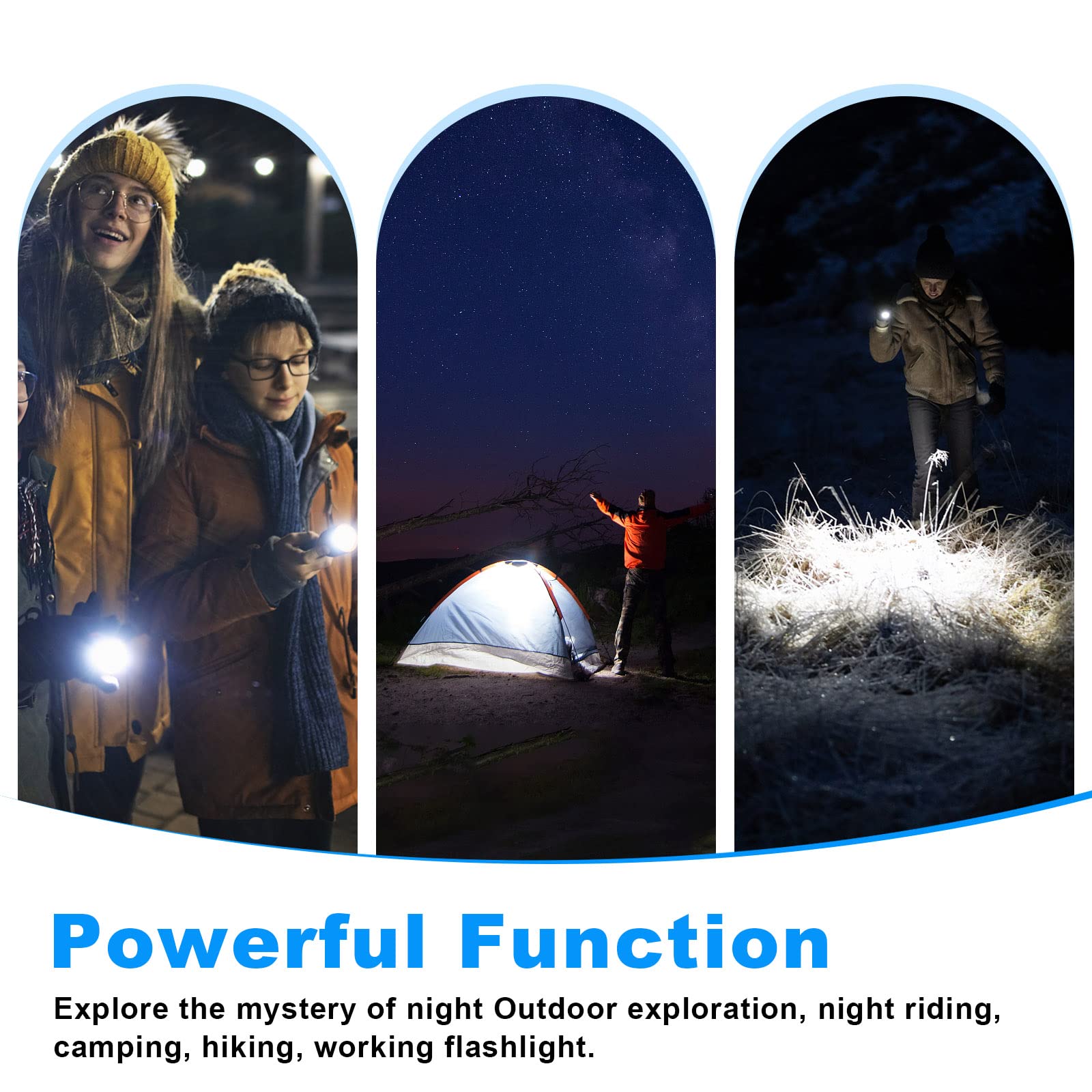 Flashlight LED Light Bulb for Ryobi Craftsman Milwaukee Flashlight /Work Light Replacement 18V 19.2V Flashlight Maglite LED Bulb - 3 Pack