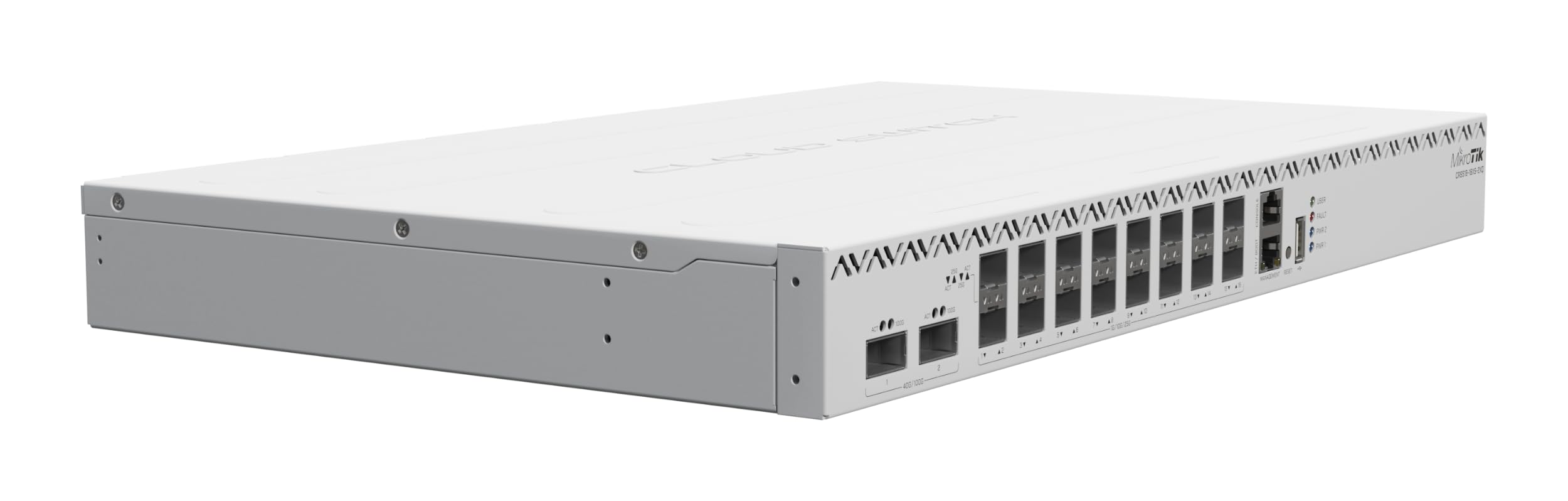 MikroTik CRS518-16XS-2XQ-RM Cloud Router Switch 650MHz 64MB QSFP28