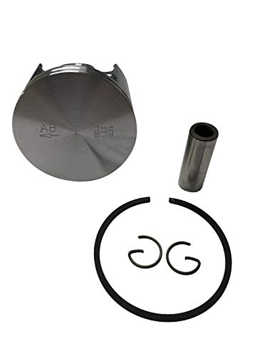 ENGINERUN 52MM Piston & Piston Ring Kit Compatible with Husqvarna 272 272xp Chainsaw Red Max Chainsaw OEM 504017002 503609803