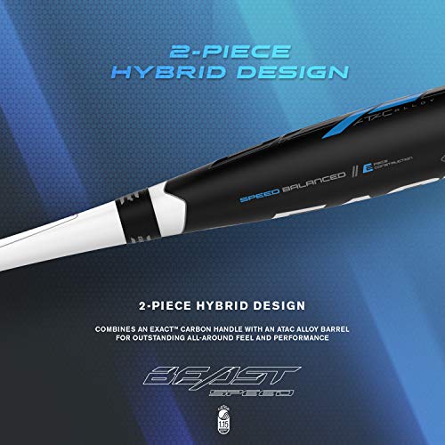 EASTON BEAST SPEED HYBRID -10 USSSA Baseball Bat, 2 5/8 Barrel, 29/19, SL19BSH108