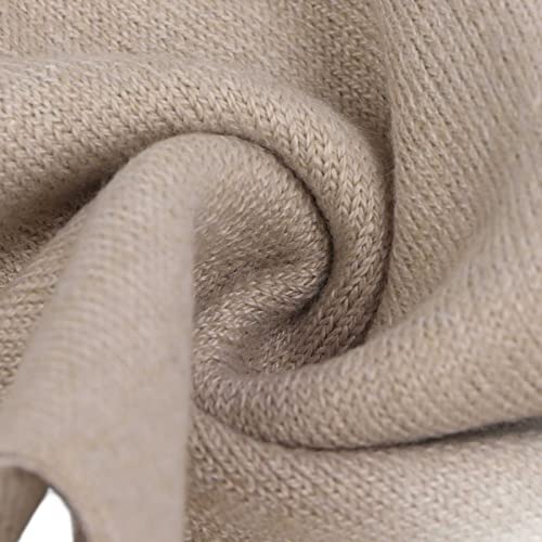 Emoshayoga Knee Warmer, Thick and Soft Prevent Arthritis Prevent Injuries Keep Warmer Wool Knee Sleeves for Ride Motorcycle