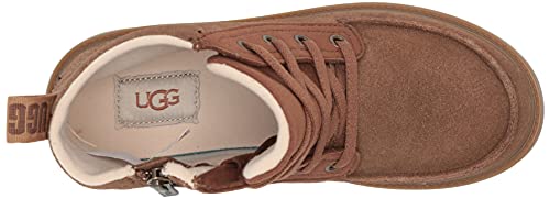 UGG K CHELHAM Weather Fashion Boot, Walnut Suede, 4 US Unisex Big Kid