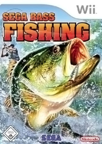Wii Sega Bass Fishing and Fishing Pole for Nintendo Wii (Wiimote and Wii Nunchuk are not included)