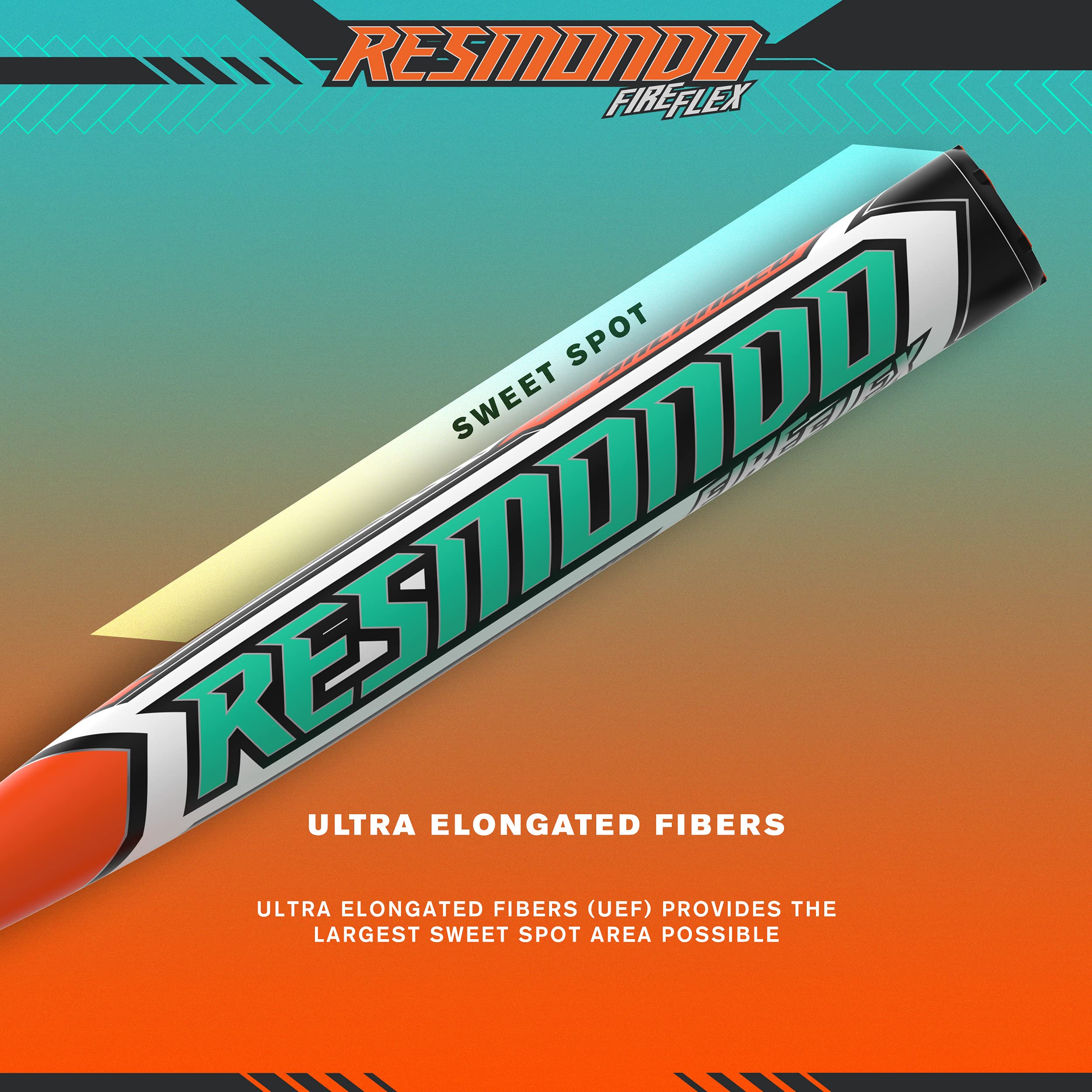 Easton RESMONDO Softball Bat, Balanced, 13.5 in Barrel, USSSA, ISA & NSA, 34in x 27oz