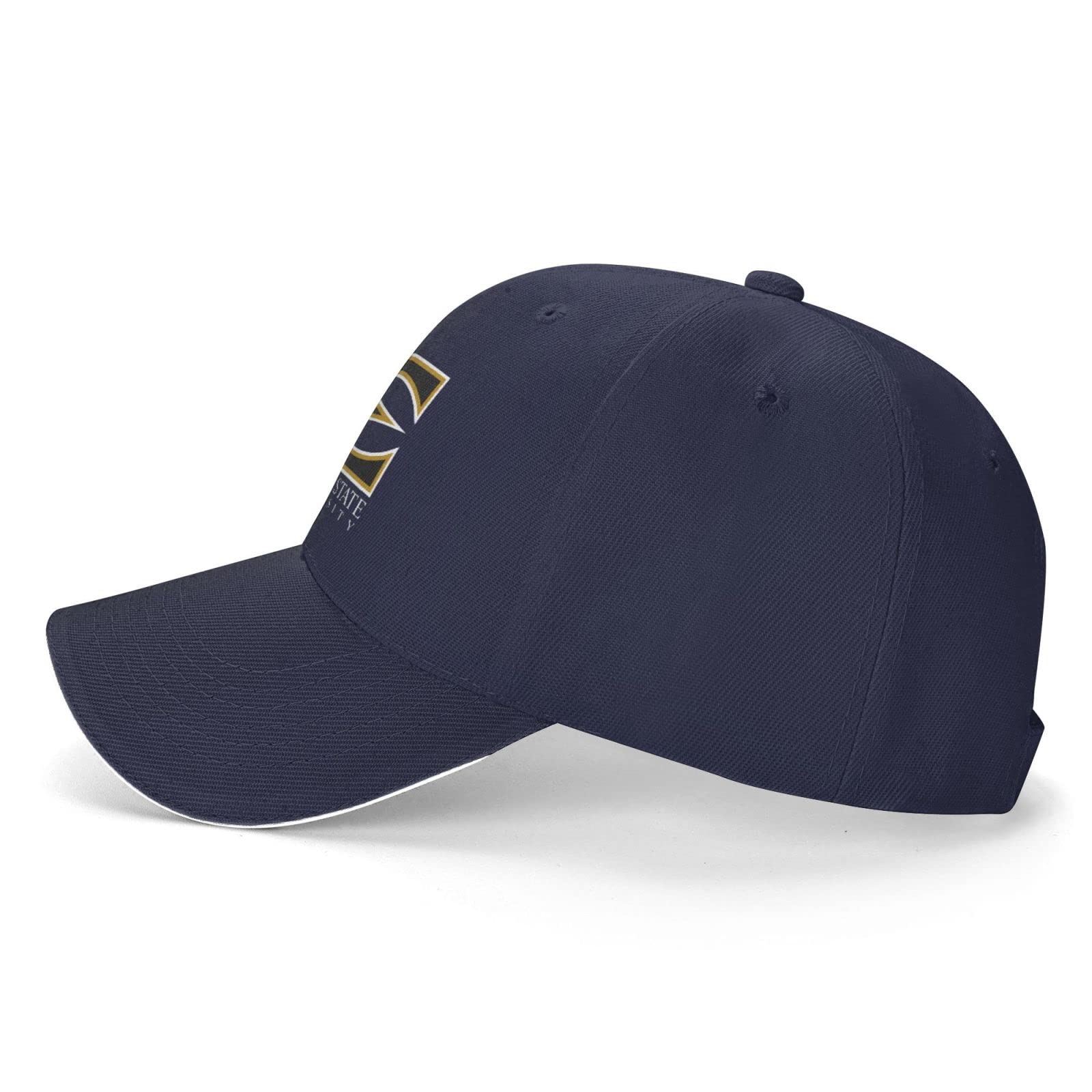Emporia A State University Logo Sandwich Cap Unisex Classic Baseball Capunisex Adjustable Casquette Dad Hat Navy Blue