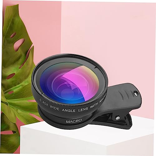 Smartphon 1 Set 2 Telephoto Lens Phone Lens Smartphones Wide Angle Lens Cellphone Cell Phone Video Lens Mobile Camera Lens Camera Lens Cell Phone Camera Lens SLR