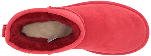 UGG Men's Classic Mini Boot, Samba Red, Size 10
