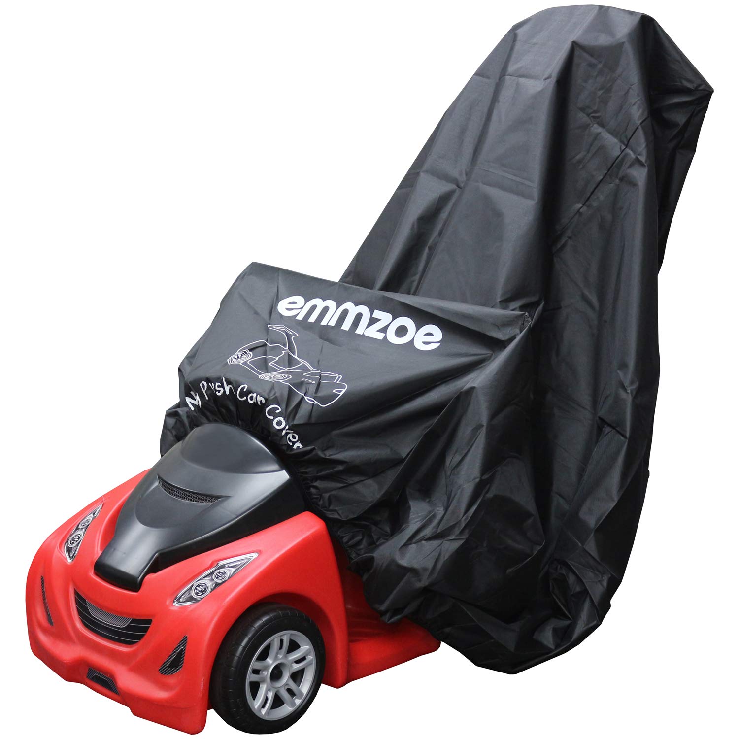 Emmzoe Ride-On Push Car Buggy Dust Cover Kids Vehicles - Universal Fit, Water Resistant, UV Rain Snow Protection