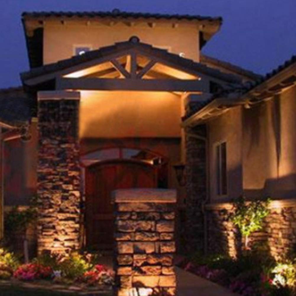 DSHUJC 10PCS Outdoor Garden Lights Ground Mount or Watt for Garden, Patio, Yard, Home, Chrismas Tree, Parties Solar Plug Light