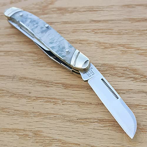 Easy Money Open Folding Pocket Knife Stainless Steel Blade Currency Handle 1886 Outdoor Survival Hunting Knife for Camping by Survival Steel