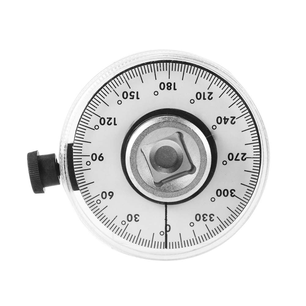 difcuyg5Ozw 1/2 Inch Adjustable Drive Torque Wrench Angle Gauge Meter Spanner Poatable Easy Using Auto Car Repair Tool