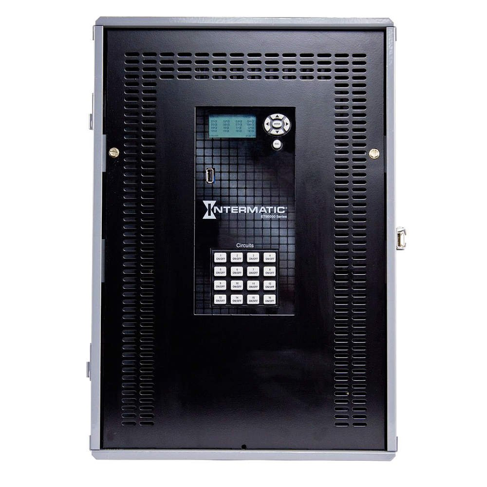 Intermatic ET91615CR Timer, 30A 120-277V SPDT 365-Day Astronomic Energy Control w/Type 3R Steel Enclosure, Color