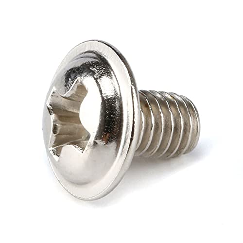 Kigauru Screw 100Pcs M3 Screw M3X5/6/8/10/12/16/20mm PC Case Hard Drive Precision Hex Screws for Computer Floppy DVD ROM Motherboard (Length : 12mm, Size : PM3)