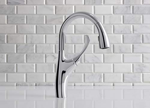 Kohler K-R72511-SD-CP Mazz Kitchen Sink Faucet, Polished Chrome
