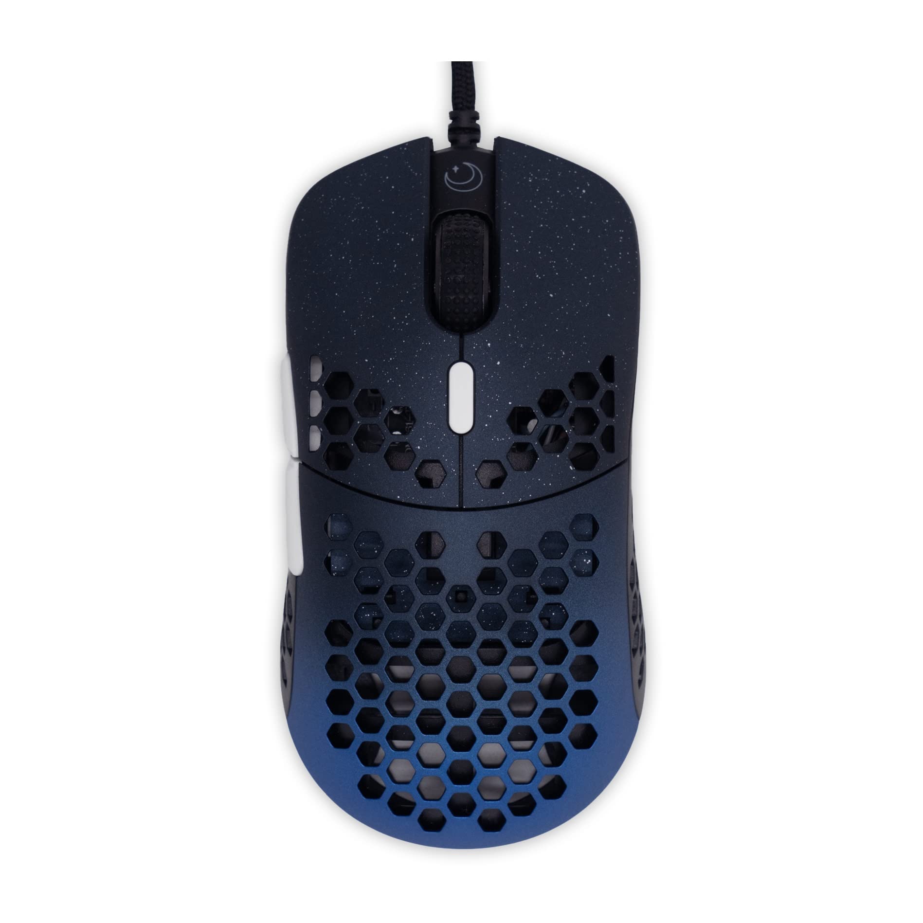 G-Wolves Hati Stardust (Limited Edition) Ultra Lightweight Honeycomb Design Wired Gaming Mouse up to 16000 cpi - 3389 Performance Sensor - (58g) (Gradient Blue)