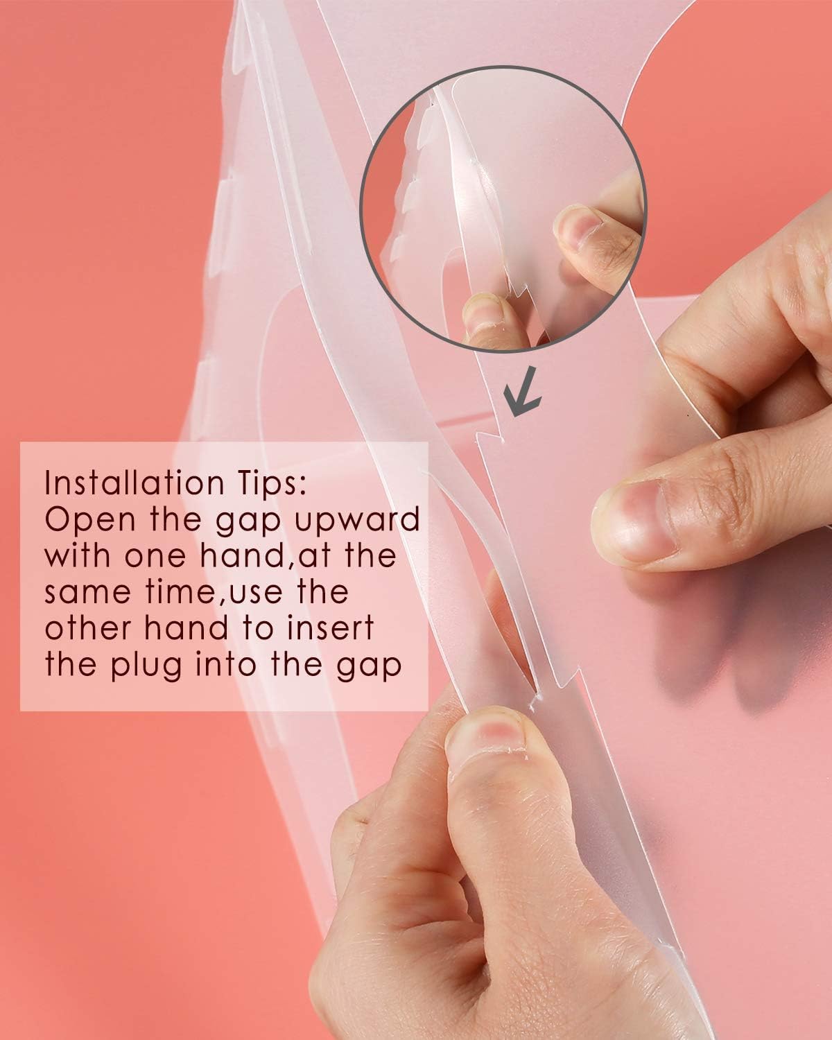 Magipipe 11 Holes Plastic Balloon Sizer Box Cube, Balloon Size Measurement with 200Pcs Balloon Glue Point for Balloon Decorations, Balloon Arches and Balloon Columns