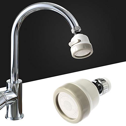 INIFLM 360° Rotating Kitchen Faucet Booster Shower, Water-Saving Filter Universal Splash-Proof Nozzle