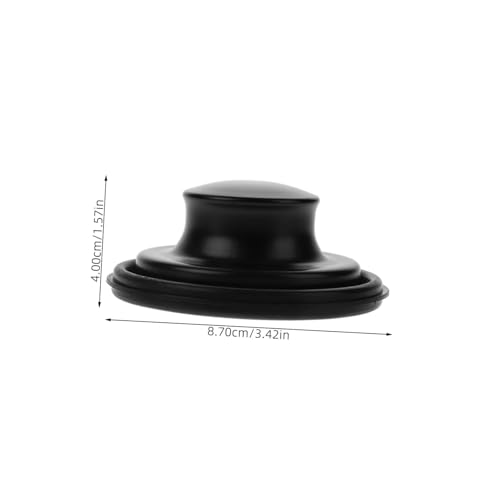 NESTINGHO Sink Seal Cover Wash Basin Sink Stopper Shower Clog Cover Bathtub Drain Plug Bath Tub Drain Cover Sink Plug Stopper Kitchen Bathroom Bath Plugs Kitchen Drain Plug Black