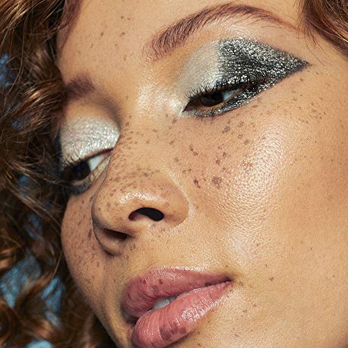 e.l.f. Liquid Glitter Eyeshadow, Long Lasting, Quick-Drying, Opaque, Gel-Based Eyeshadow For Creating High-Impact, Multi-Dimensional Eye Looks, Black Magic, 0.10 Fl Oz