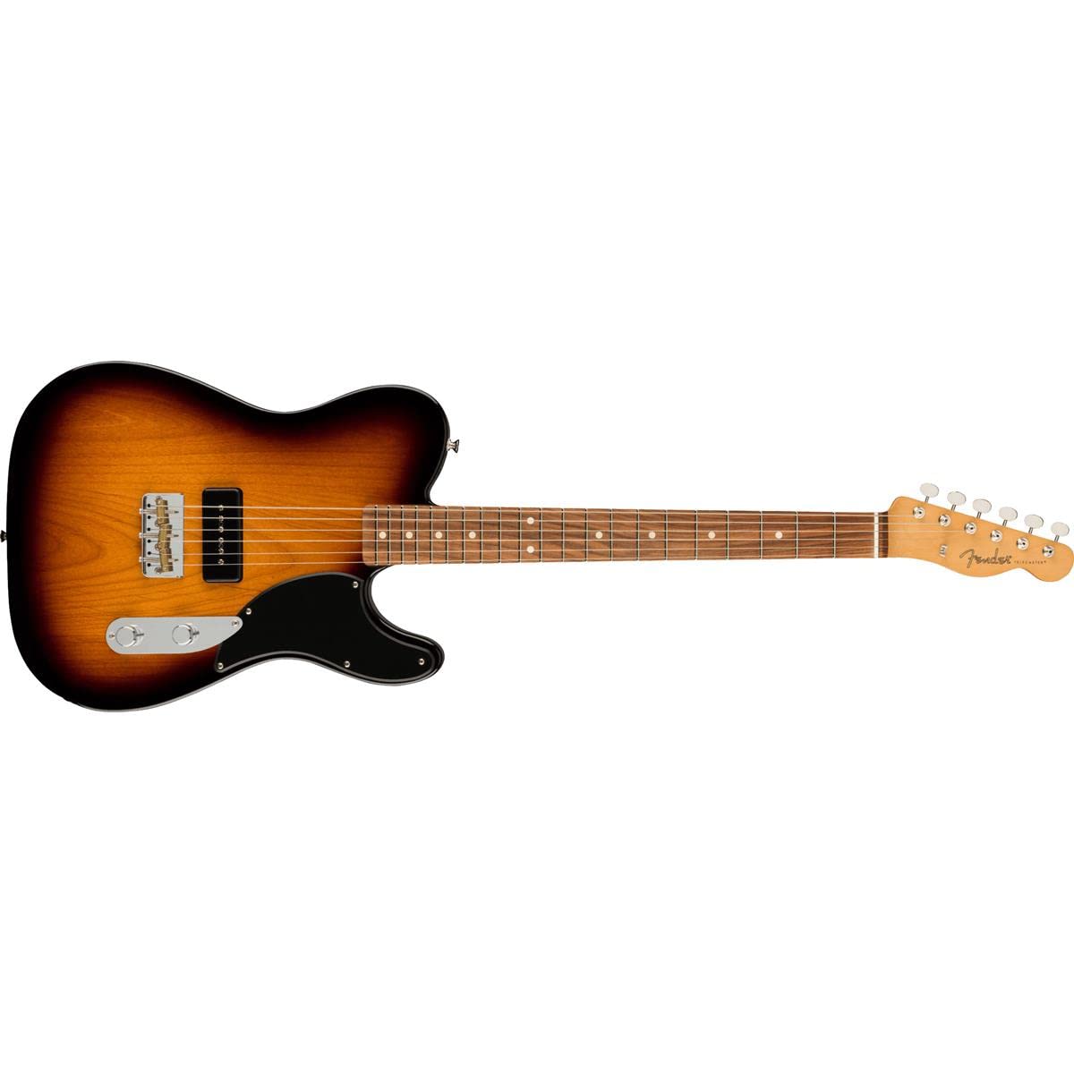 Fender Noventa Telecaster Electric Guitar, 2-Color Sunburst, Pau Ferro Fingerboard